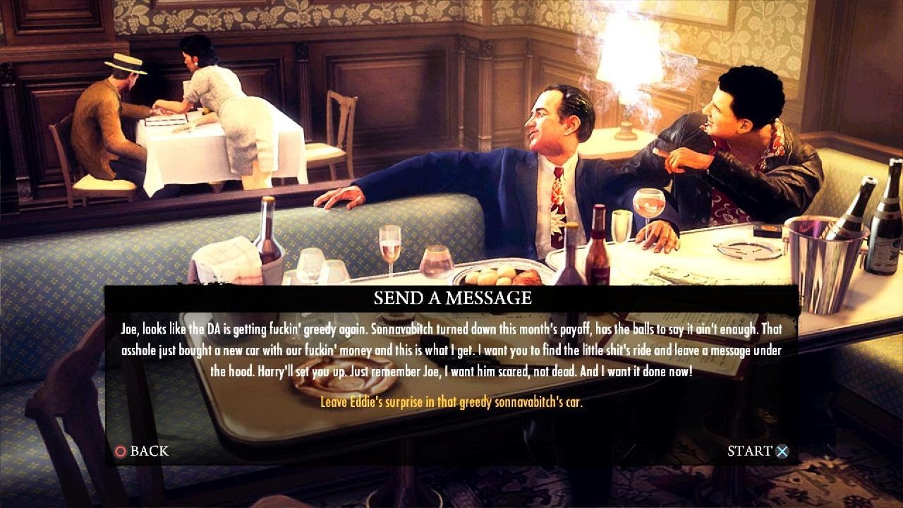 Mafia II: Definitive Edition - Send A Message - YouTube