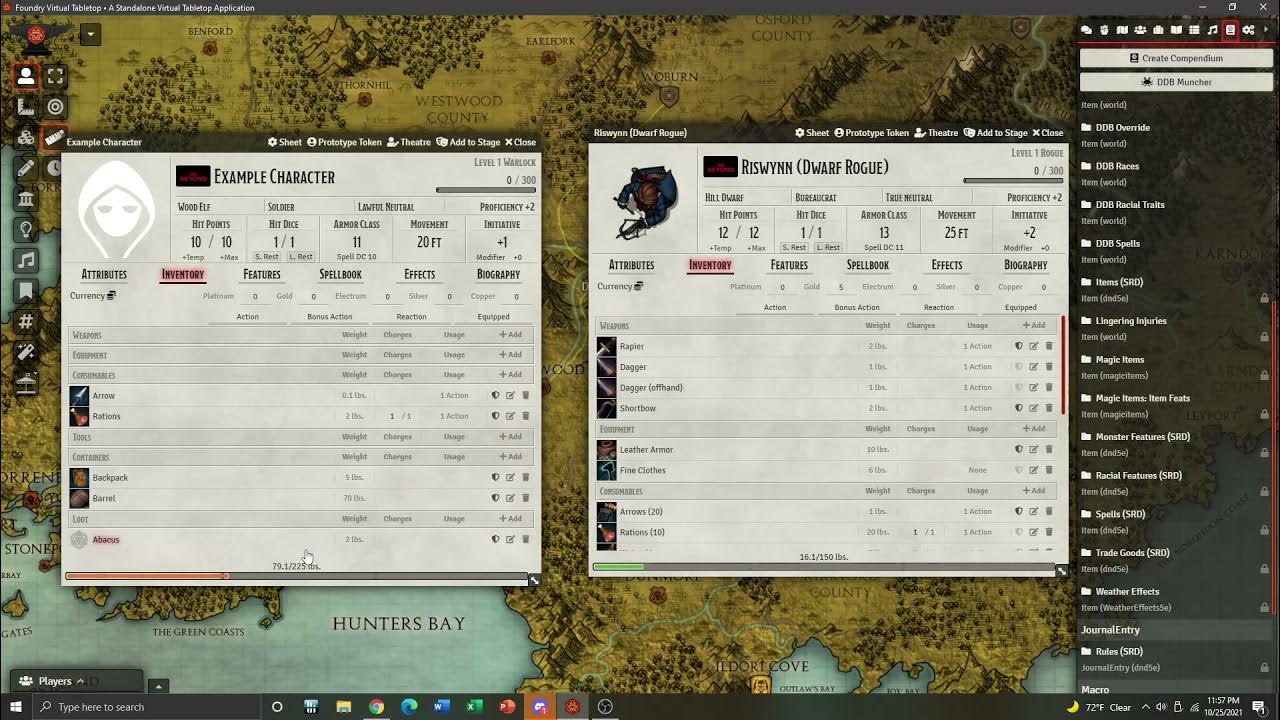 FoundryVTT Quick Character Creation Walkthrough - YouTube