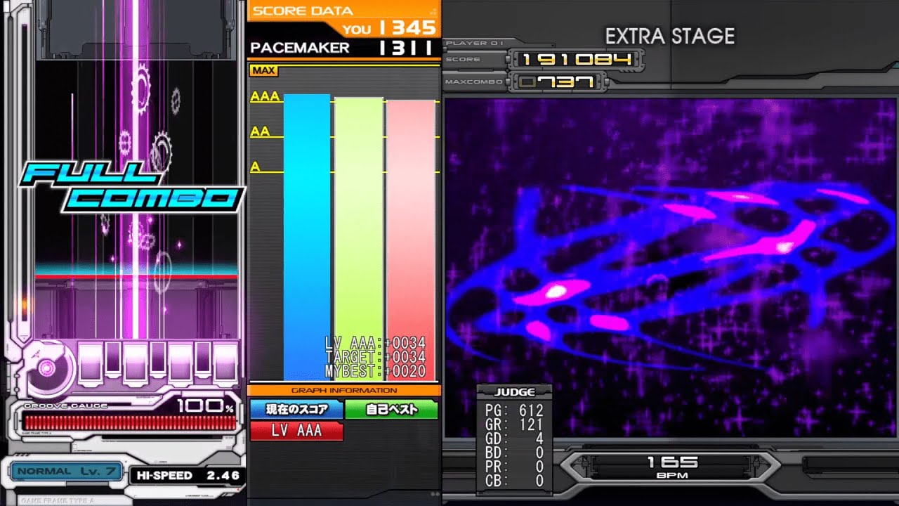 真 地獄超特急 -HELL or HELL- SPN AAA+34 FULL COMBO [INFINITAS] - YouTube