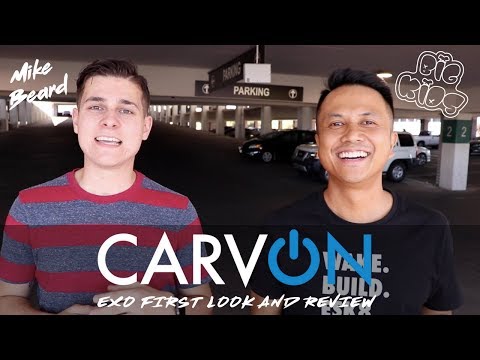 CARVON EXO REVIEW - FULL URETHANE WHEELS WITH HUB MOTORS (ELECTRIC SKATEBOARD REVIEW)