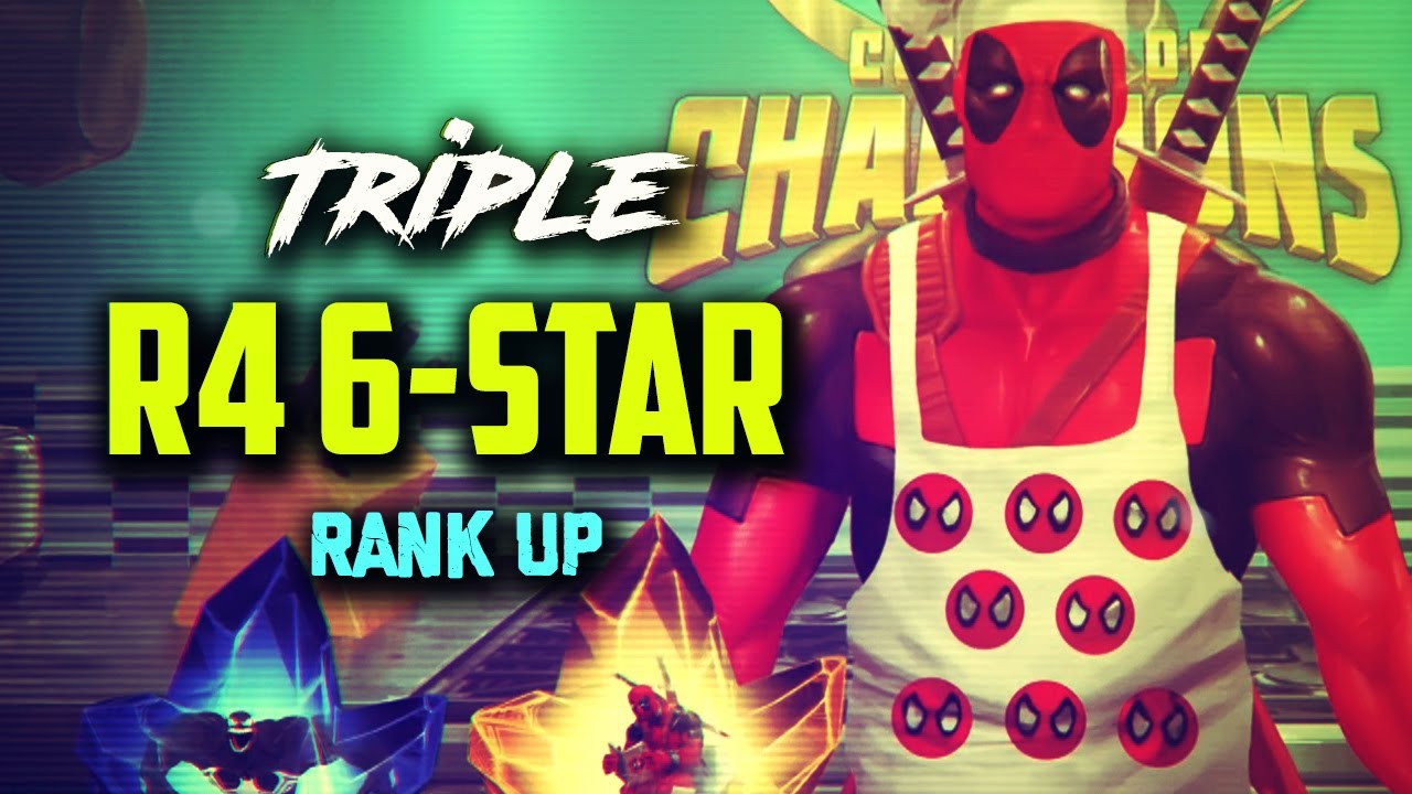 Triple Rank 4 6-Star Rank Up - MCOC - YouTube