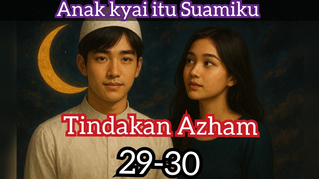 29-30 Tindakan Azham - anak kyai itu Suamiku - novel romantis - YouTube