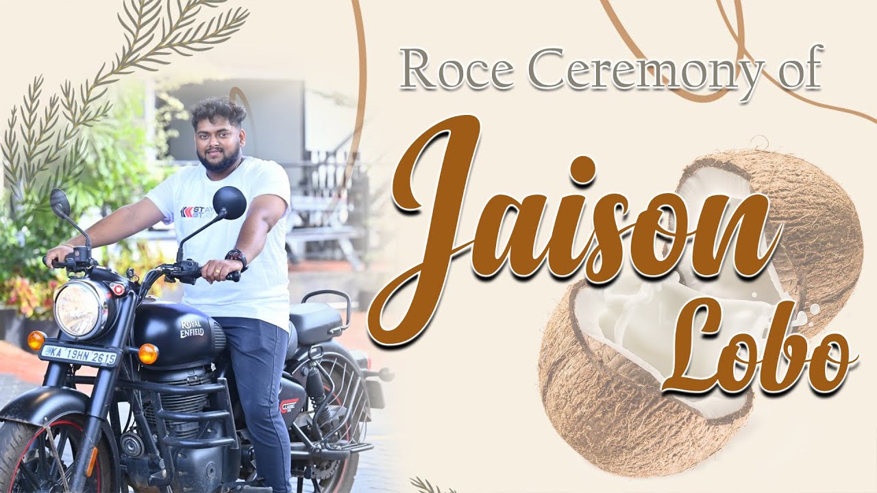 Join us Virtually for the Roce Ceremony of Jaison Lobo - YouTube