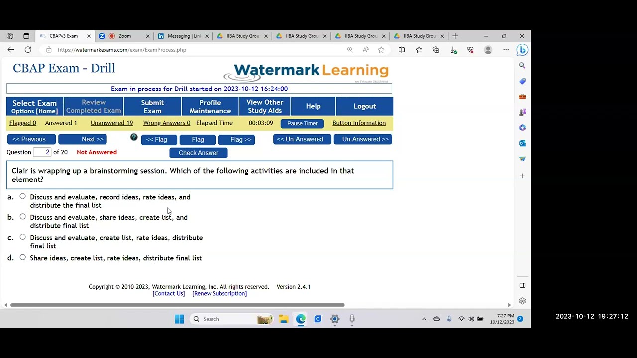 20231012 TampaBayIIBA BABOKStudyGroup - YouTube