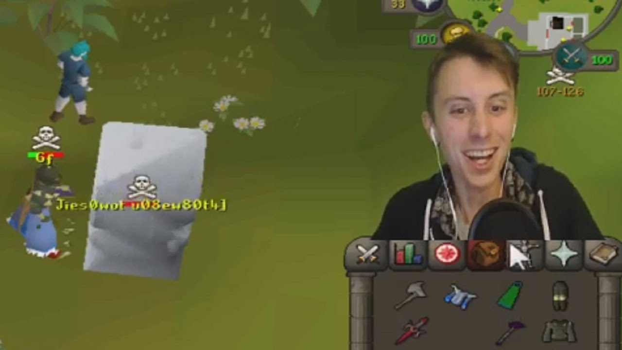 Ice Barrage KO During Dharok Hybrid Fight LOL (stream highlight ...