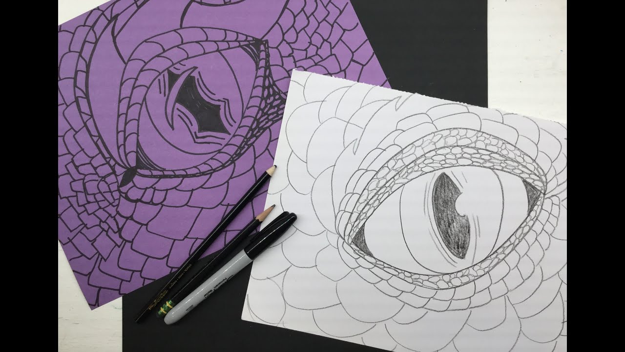 Dragon Eye: Drawing - YouTube
