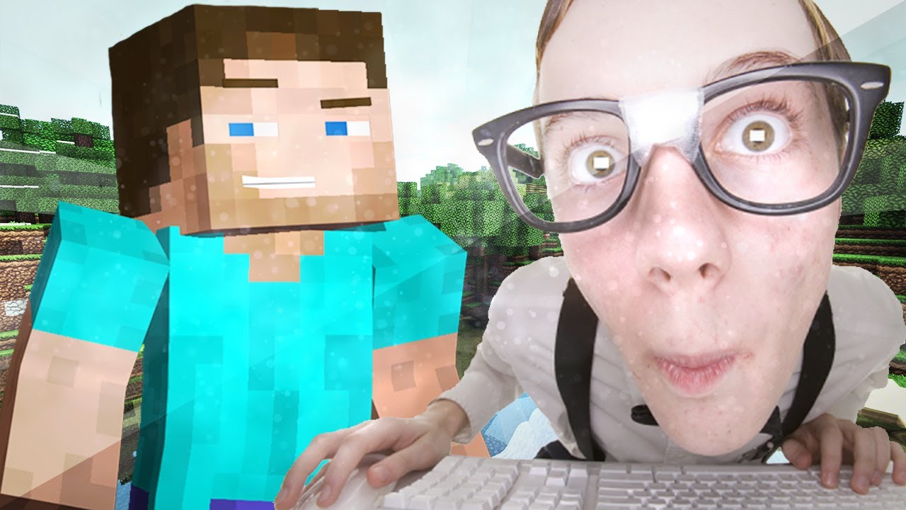 Minecraft Trolling: NERD GETS MAD AND FREAKS OUT! "Minecraft Trolling ...