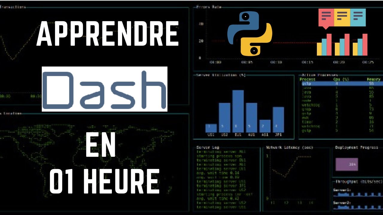 Formation sur la Création de Tableaux de bord (dashboard) avec Dash Plotly [Josué AFOUDA] - YouTube