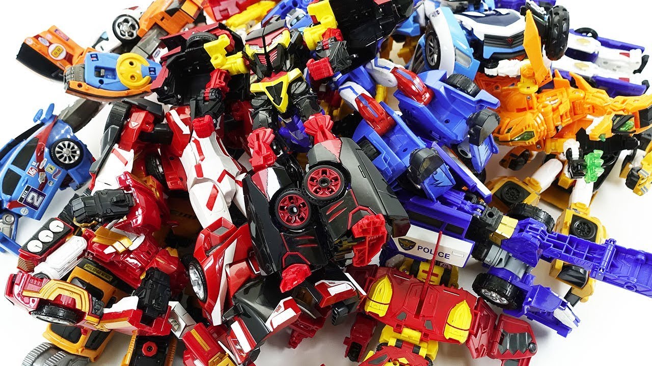 Mountain Full of Toys Tobot Carbot Robots - YouTube