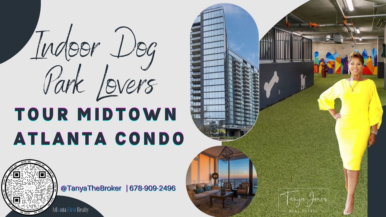 Pet Friendly Indoor Dog Park | Luxury Atlanta Condos - YouTube