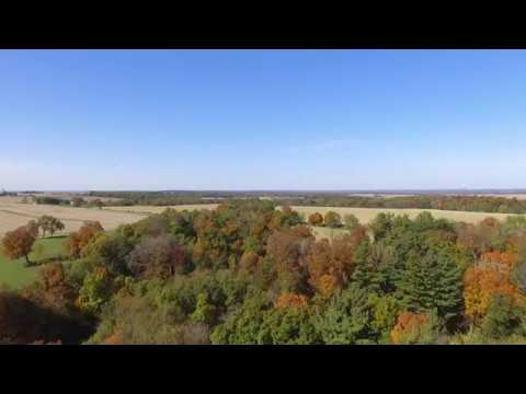 Beautiful fall colors near Ashton Illinois - YouTube