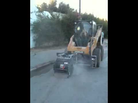 Micro trancheuse et rabotage - YouTube