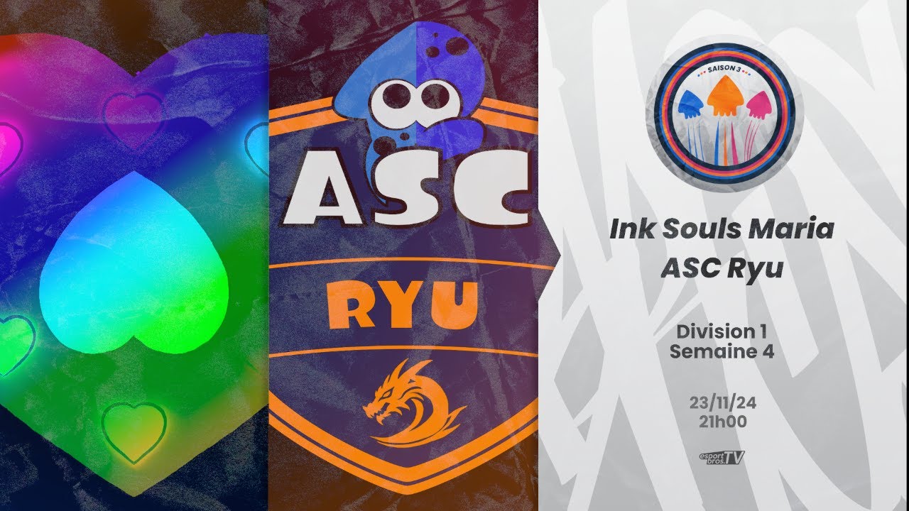 Ligue EBTV - Ink Souls Maria vs ASC Ryu (D2) - YouTube