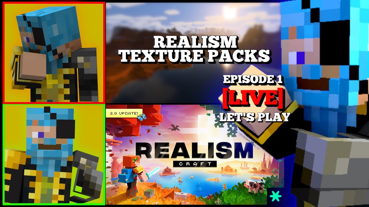 Daz Man RealismCraft Let's Play World ¦ RealismCraft 2.0 ¦ Minecraft ...