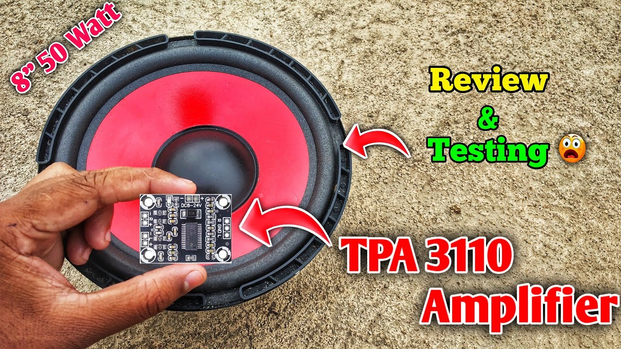 Tpa 3110 Amplifier Board || class d amplifier board. full review, sound ...