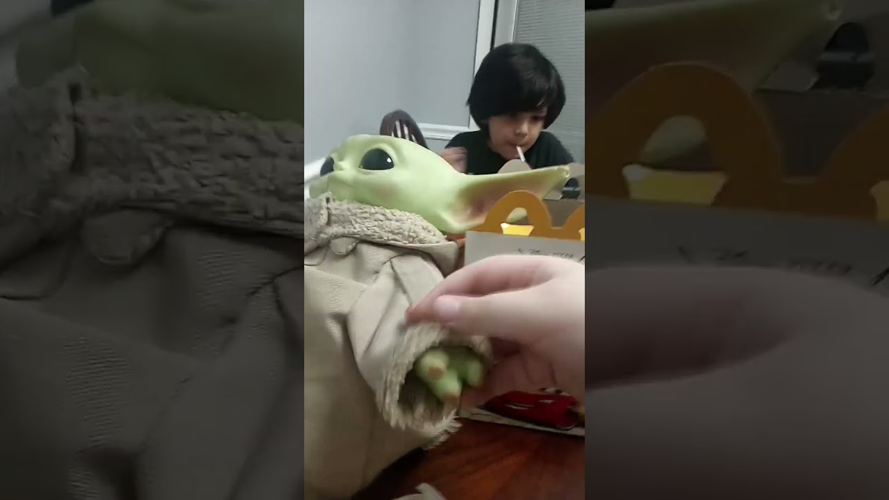 baby Yoda My make more chicken nuggies - YouTube