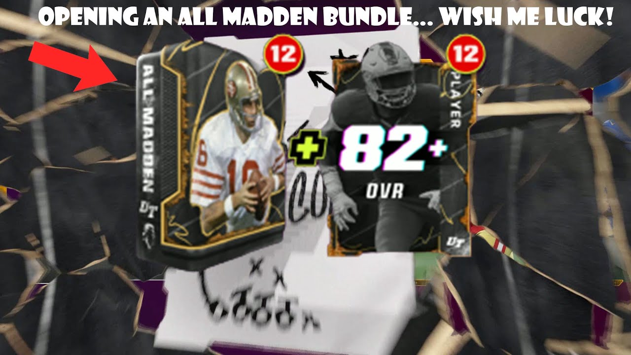 12X ALL MADDEN BUNDLE OPENING!!! ARE THESE PACKS GOOD? - YouTube