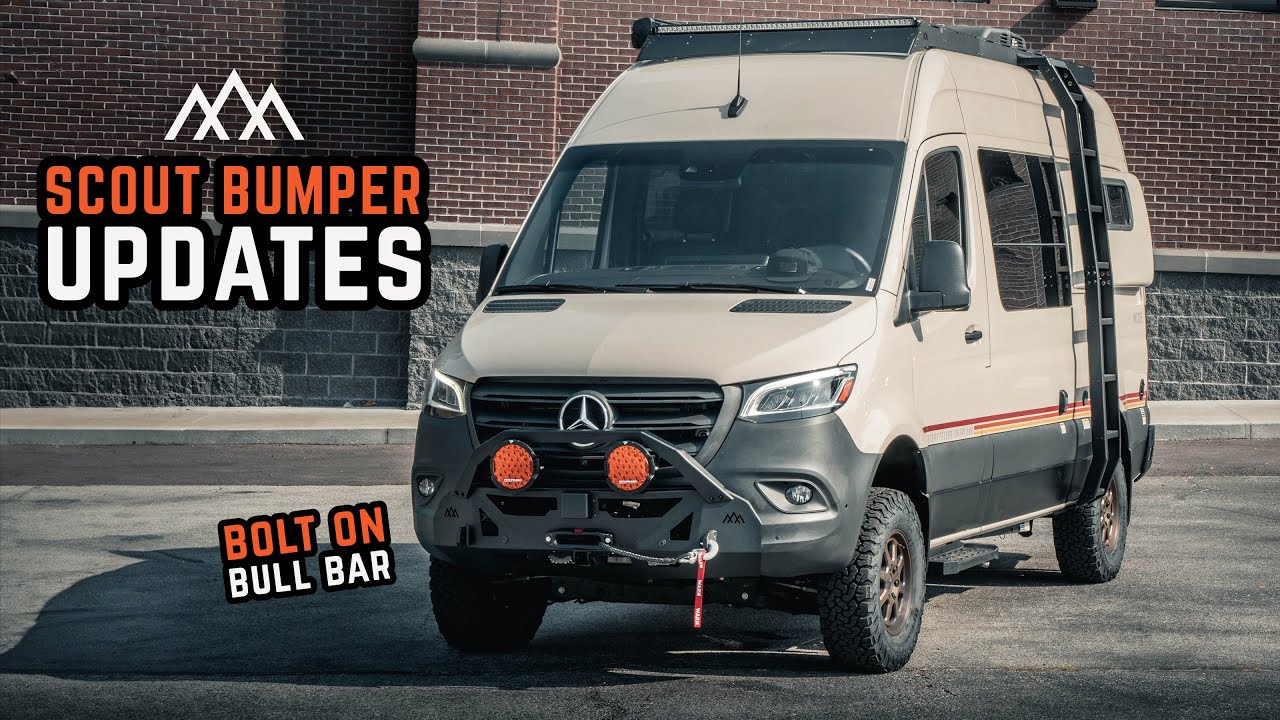 Sprinter Scout BUMPER UPDATES - Bolt-on Bull Bar - YouTube
