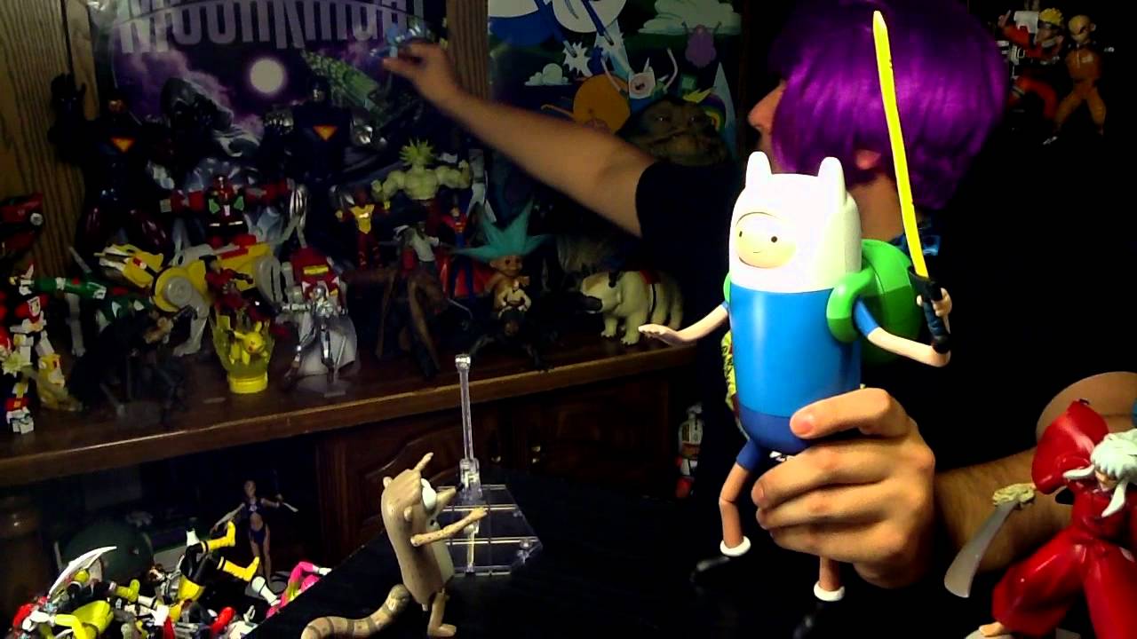 Adventure Time Deluxe Finn Figure with Changing Faces - Toy Review ...