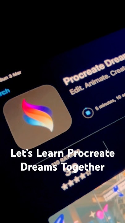 Procreate Dreams Tutorial | Let’s Learn Animation Together # ...
