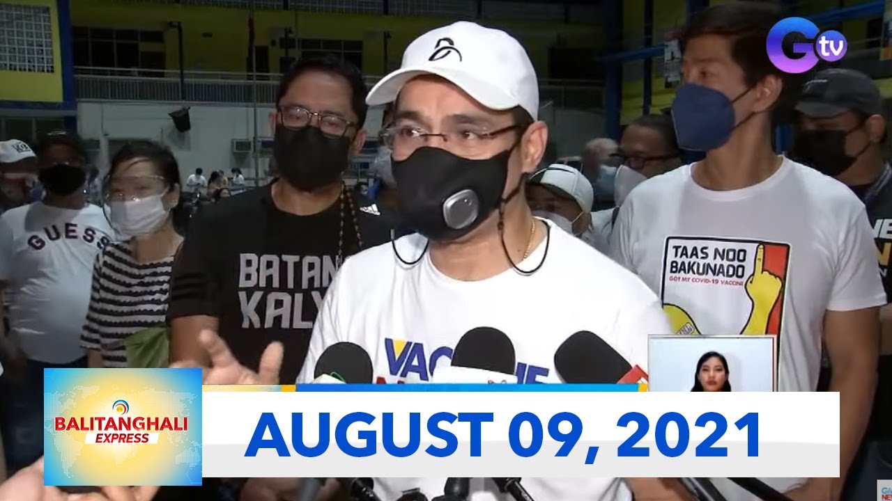 Balitanghali Express: August 9, 2021 [HD] - YouTube