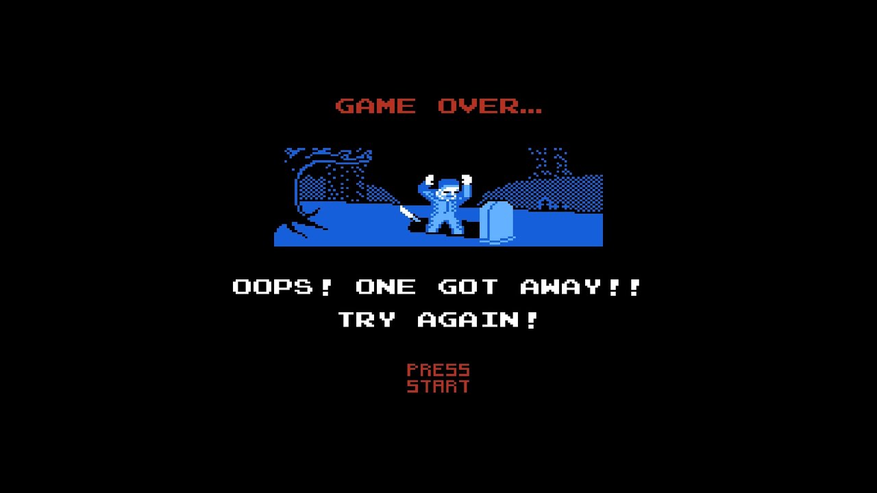 Halloween - Continue and Game Over Screen - YouTube