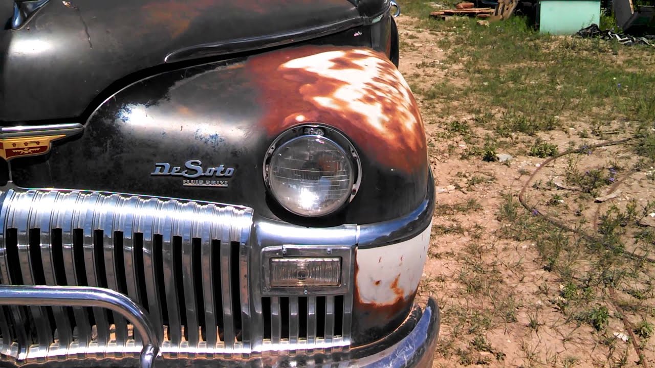 1948 Desoto Custom Club Coupe Sold - YouTube