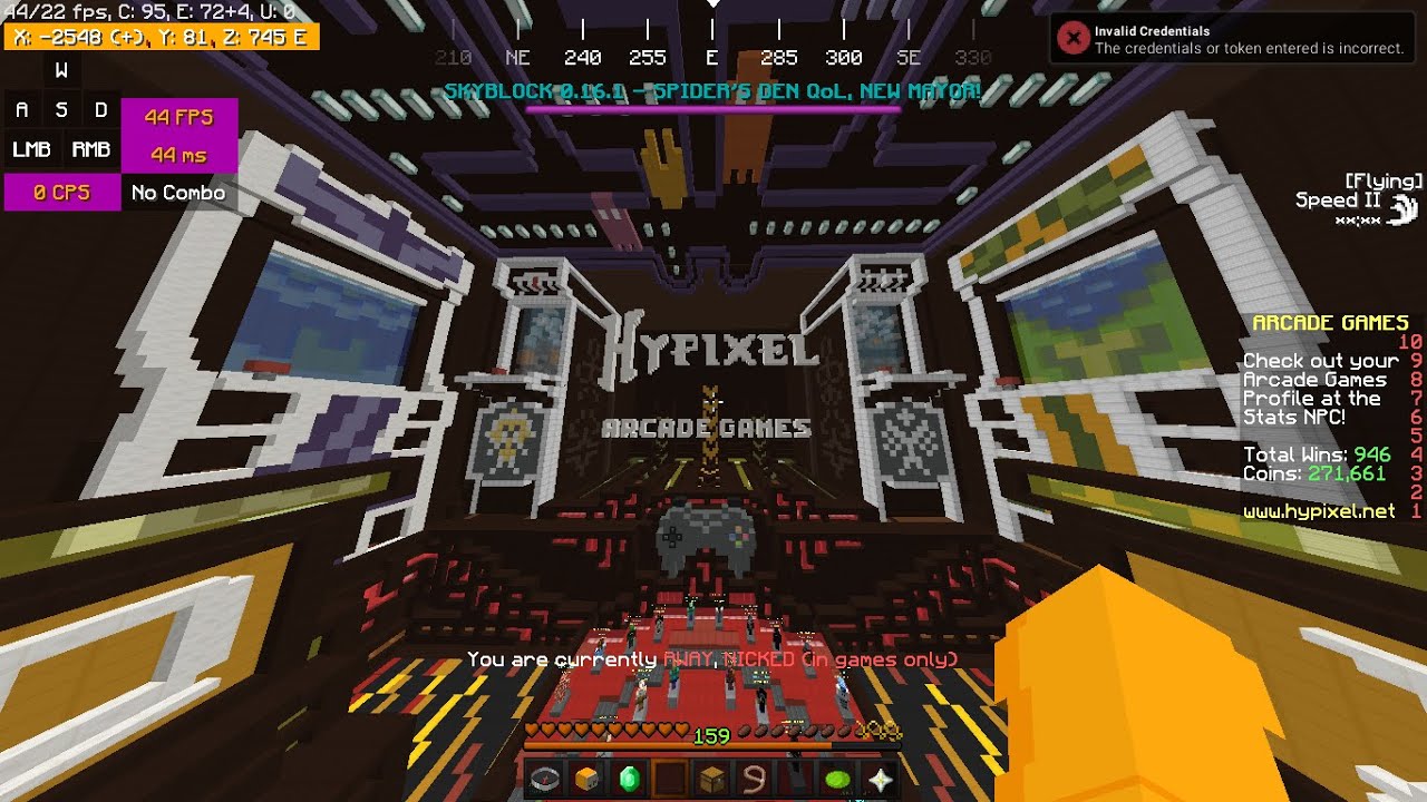 How to get out of map in Hypixel arcade lobby - YouTube