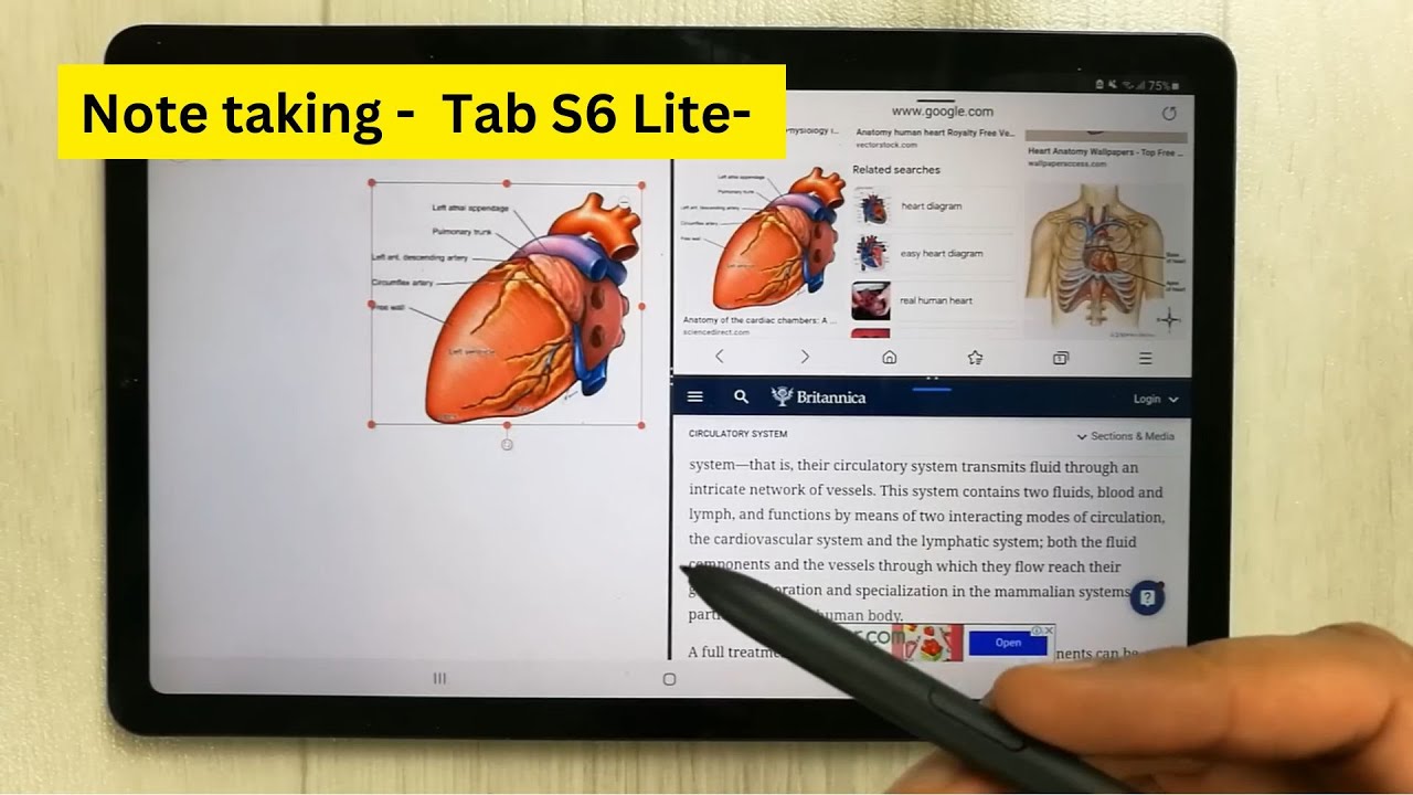 Top 5 Note taking tips & Tricks For Samsung Galaxy Tab S6 Lite - YouTube