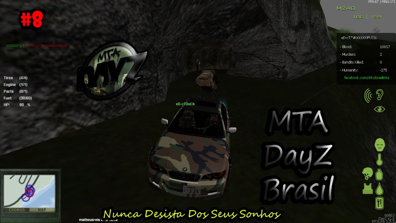 || MTA DayZ Brasil || #8 PvP Na Barragem [PT/BR] - YouTube