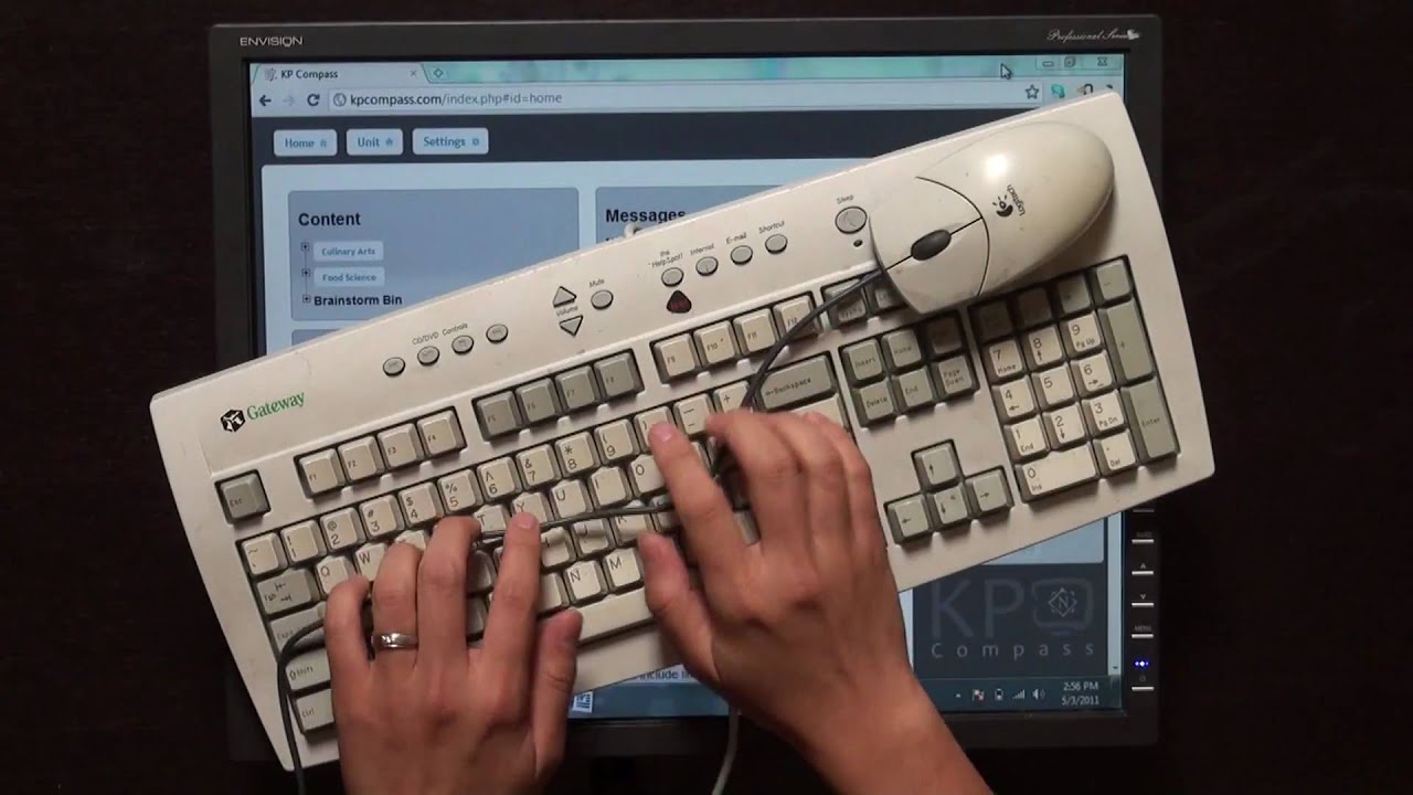 KP Compass used with Multiple Devices, from PC to iPod - YouTube