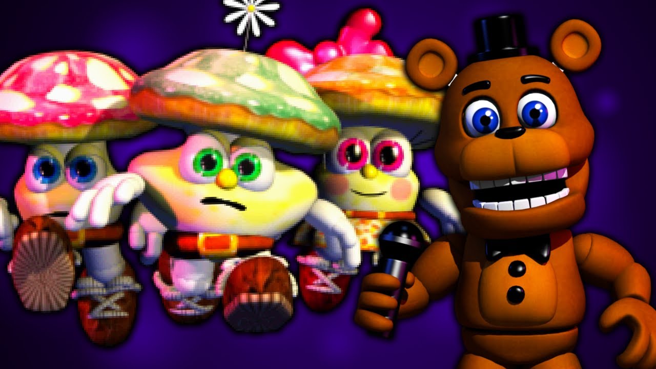 Meet The Mushsnail Trio! - FNAF World: When Worlds Collide MV - YouTube