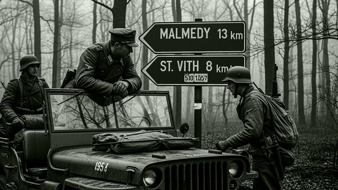 A German colonel captured 50,000 gallons of American fuel and realized ...