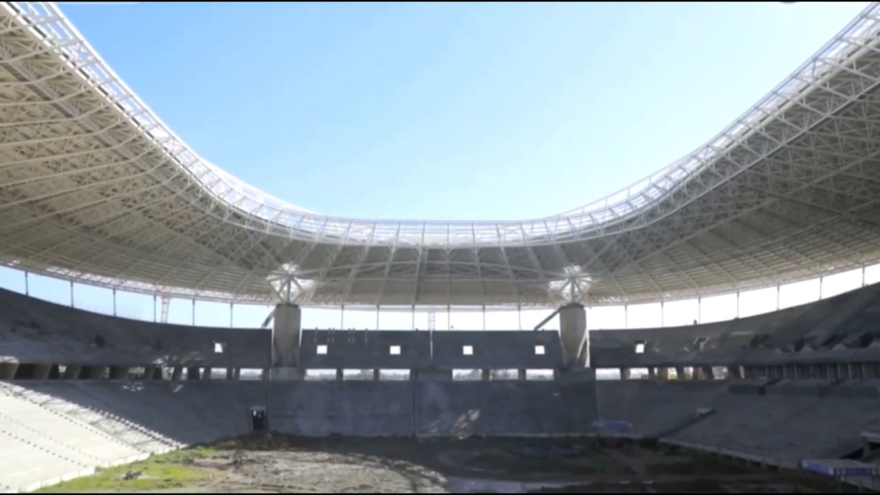 مشاهد رائعة لملعب ولا اروع BARAKI STADIUM FROM ABOVE - YouTube