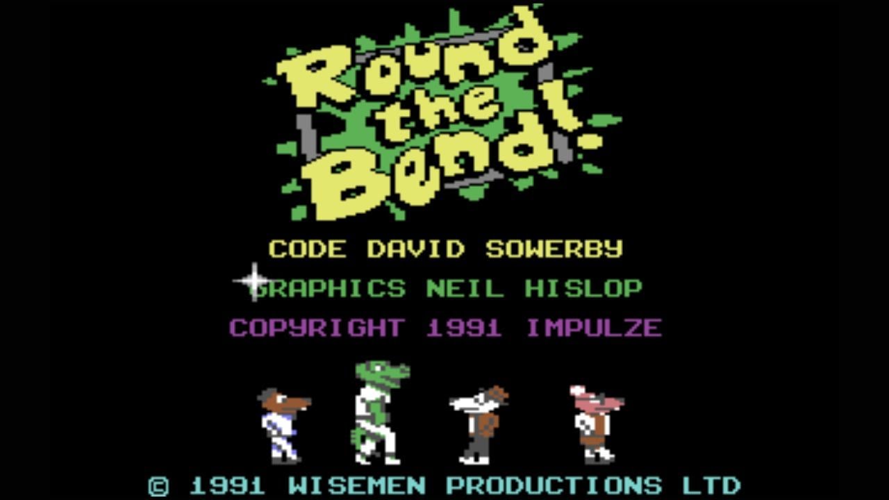 Round The Bend - Impulze 1991 C64 - Doc Croc's croc of ???? - YouTube