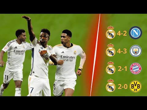 🔥 El camino histórico del Real Madrid a la final de la Champions League 2024 y la conquista de la 15