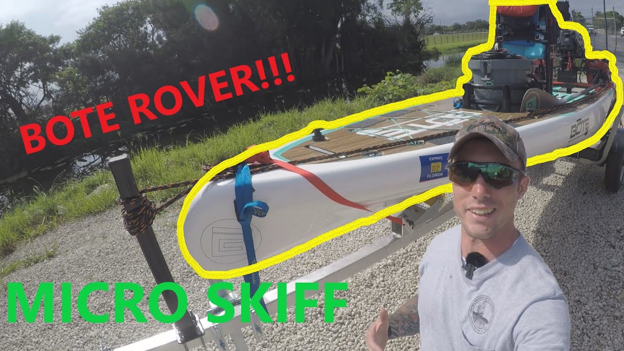 My OVERVIEW/REVIEW of my MICRO SKIFF. The BOTE ROVER - YouTube