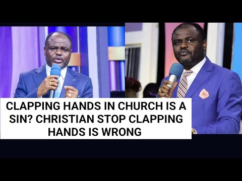 Clapping for Jesus is wrong! Christians who clap hands are ignorant ...