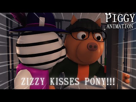 ZIZZY KISSES PONY 🦓 ❤️ | A Roblox Piggy Animation