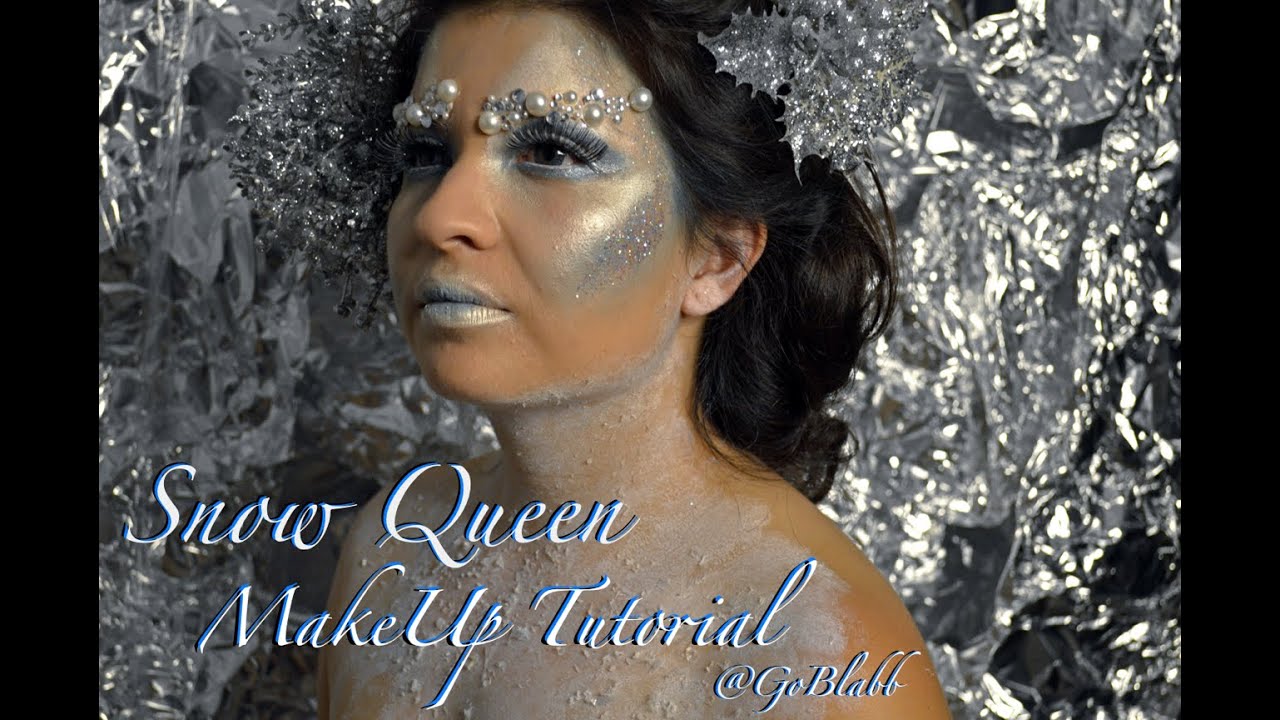 Halloween Makeup Tutorial | Snow Queen | - YouTube
