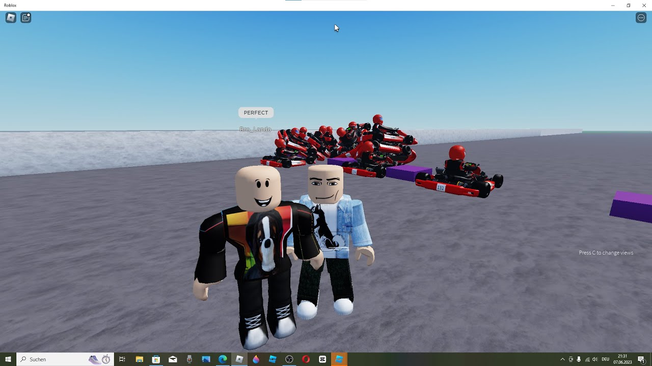 go kart in roblox studio - YouTube