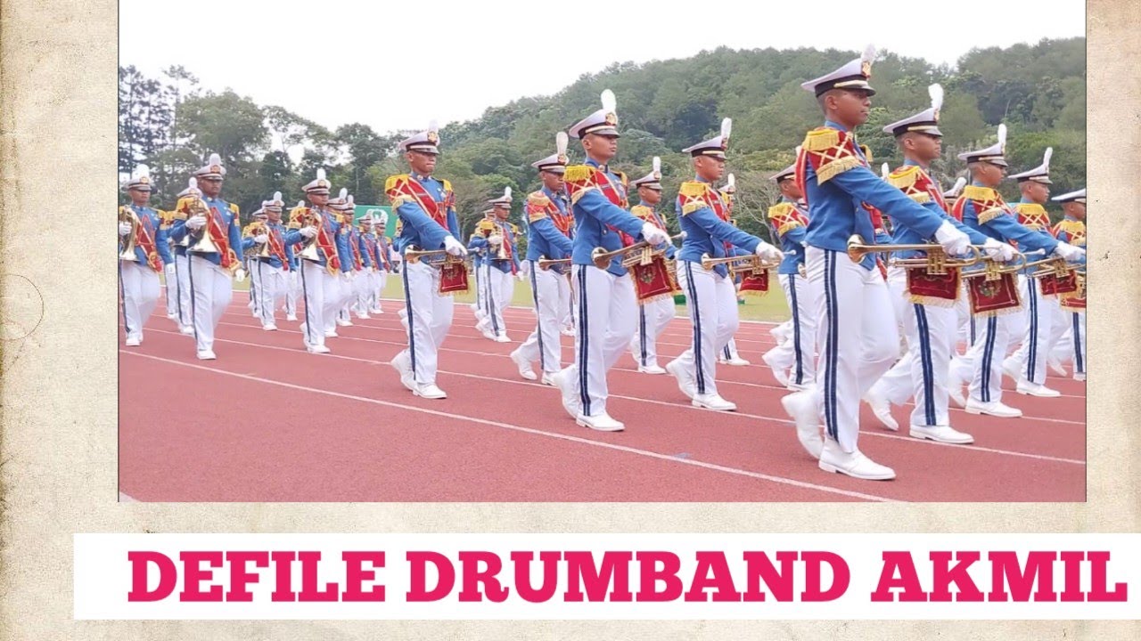 DEFILE DRUMBAND GENDERANG SULING CANKALOKANANTA || AKADEMI MILITER ...
