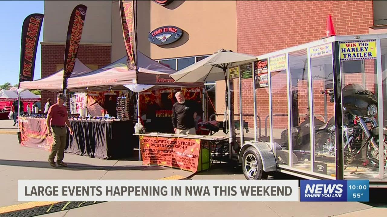 Large community events bring a busy weekend for businesses - YouTube
