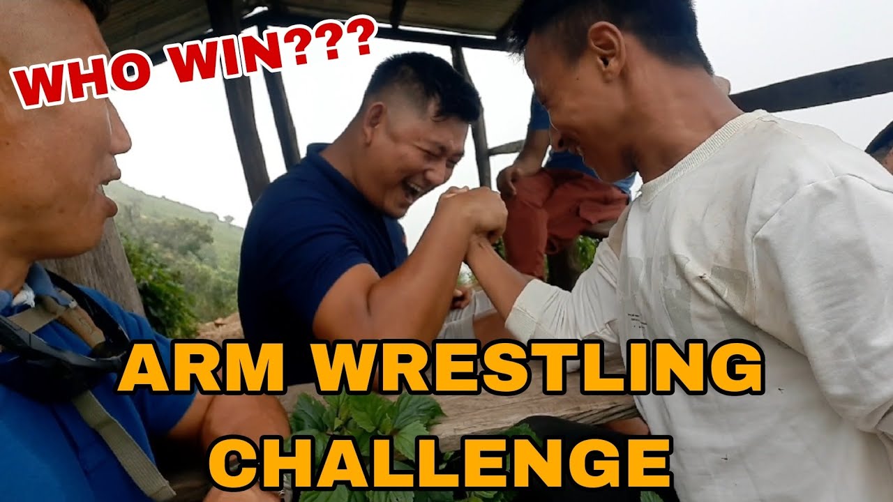 Arm wrestling challenge || Who win???? - YouTube