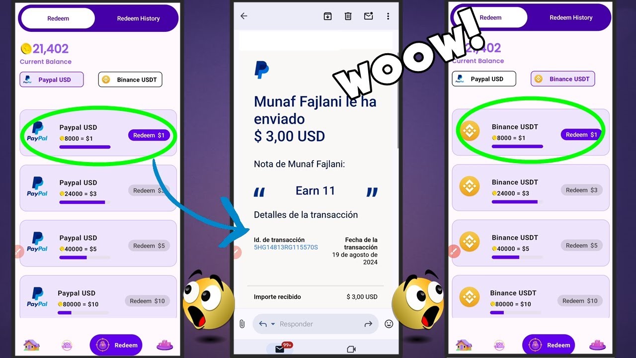 EARN 11🤯 CON ESTA APP PODRÁS GANAR🔥 HOY MISMO! [LEGIT] App Para Ganar ...