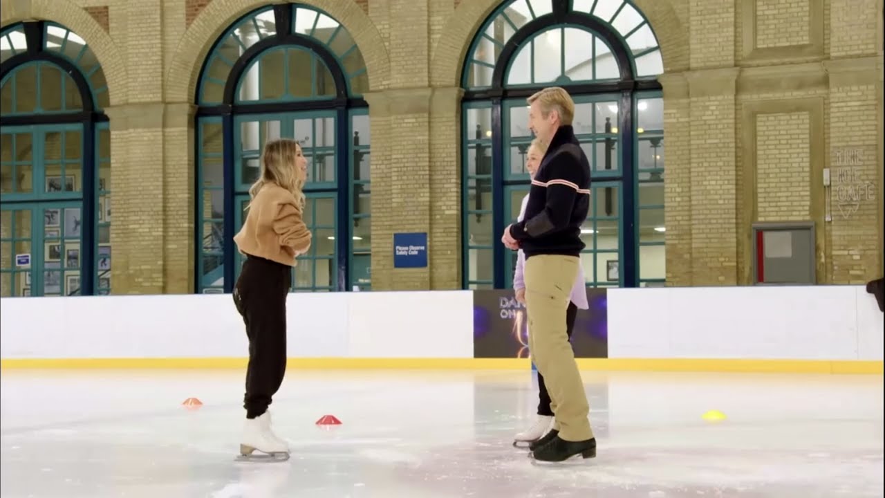 rachel stevens and brendyn hatfield (dancing on ice week two) - YouTube