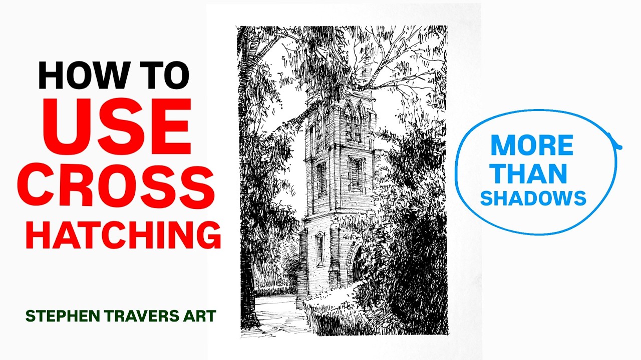 Hatching for Drawing Complex Scenes - YouTube