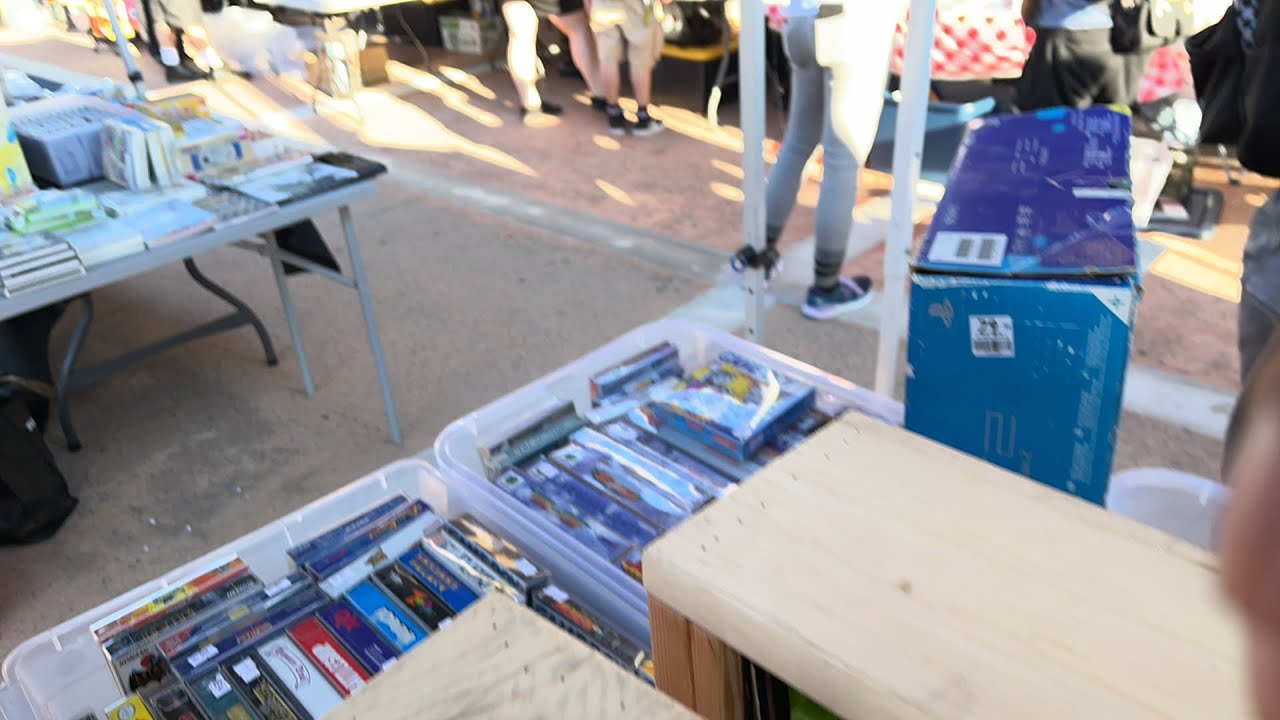 My First Live! At a Retro Game Buy/Sell/Trade Event - YouTube