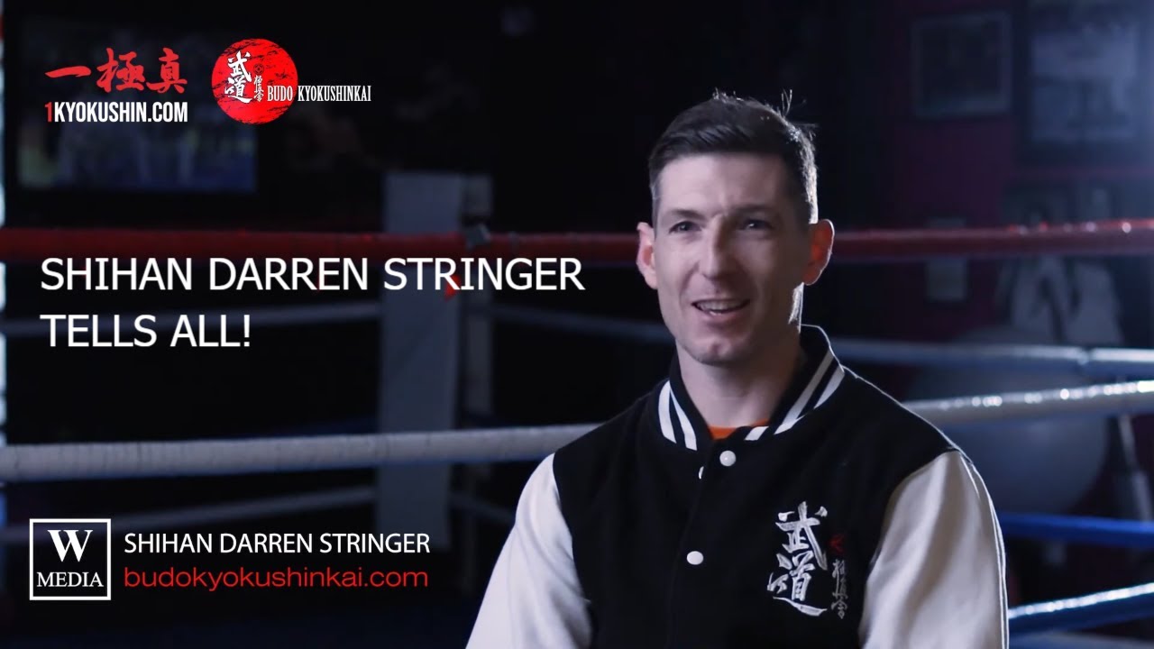 Shihan Darren Stringer talks about his journey in kyokushin ️🥋 - YouTube