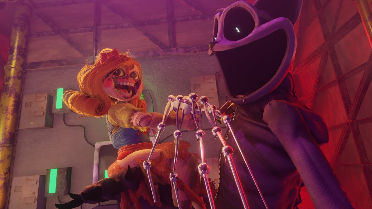 What if CATNAP meets with MISS DELIGHT? (secret scene) - Poppy Playtime ...